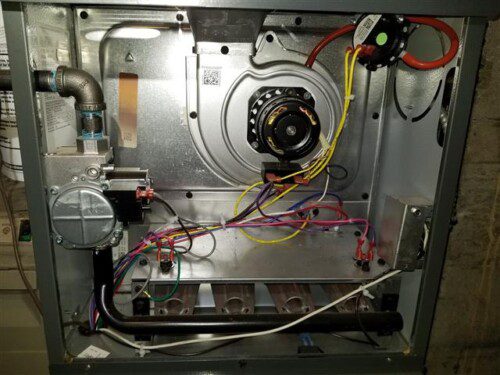 Inside Furnace - Nonprofit Home Inspections
