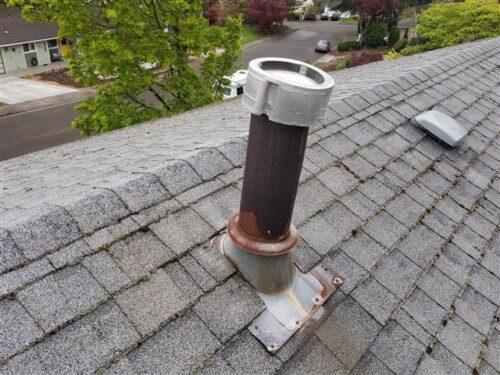 Why is it important to apply sealant to the collar for a metal flue ...